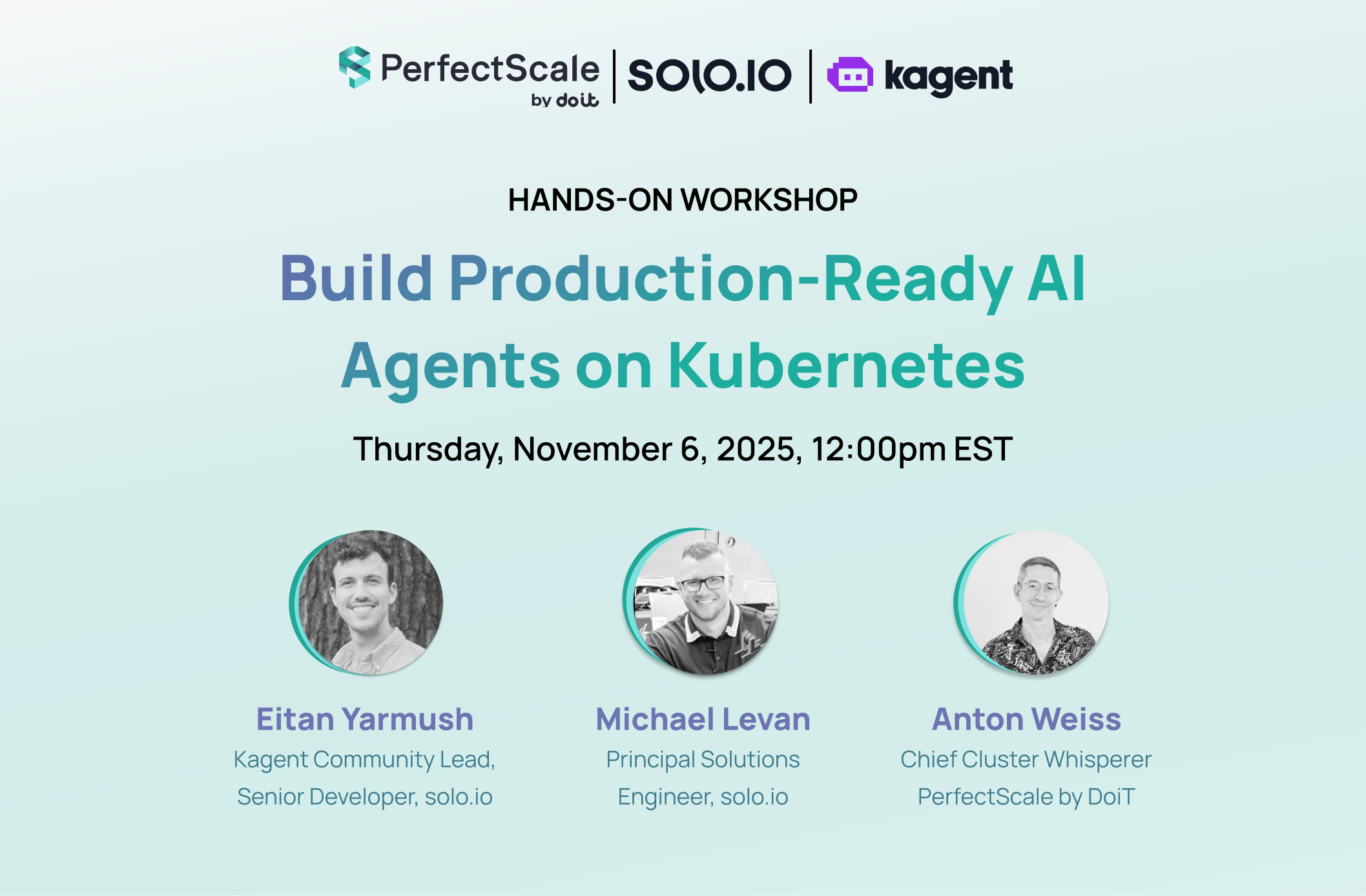 Live Workshop | Build Production-Ready AI Agents on Kubernetes